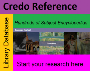 Who Knew? Credo Reference Database | Library